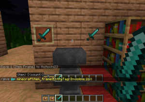 Invisible Item Frame Command Guide for Minecraft Bedrock and Java (2023 ...