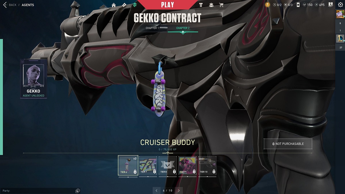 All Gekko Contract Rewards in Valorant - Prima Games