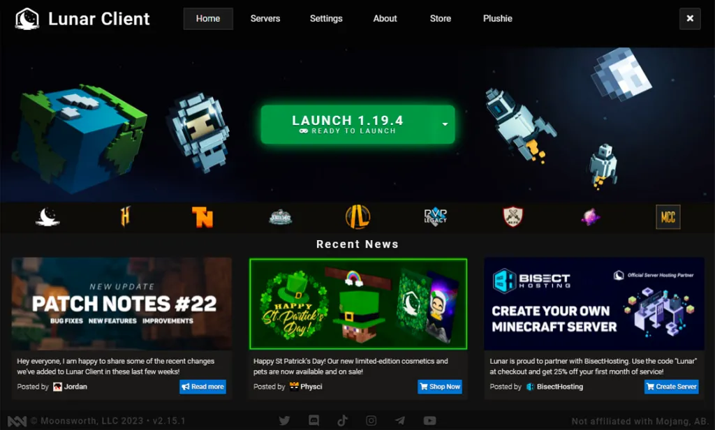 How to Download and Use the Minecraft Lunar Client - Prima Games