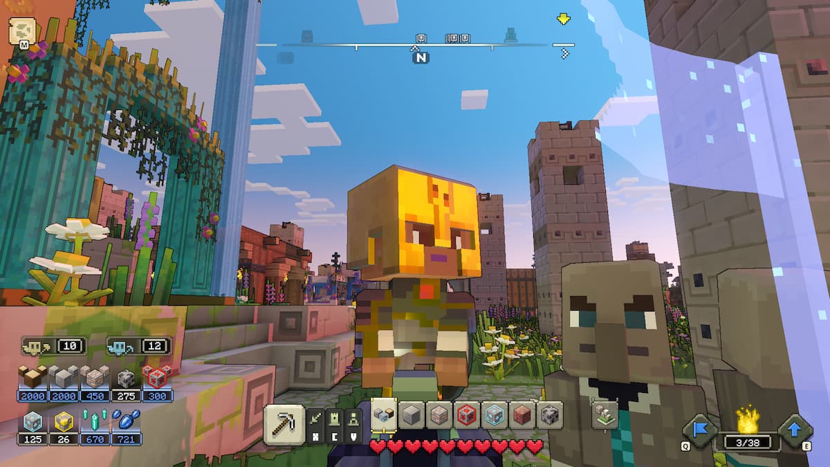 How to Get the Portal Buster Hero Skin in Minecraft Legends - Prima Games