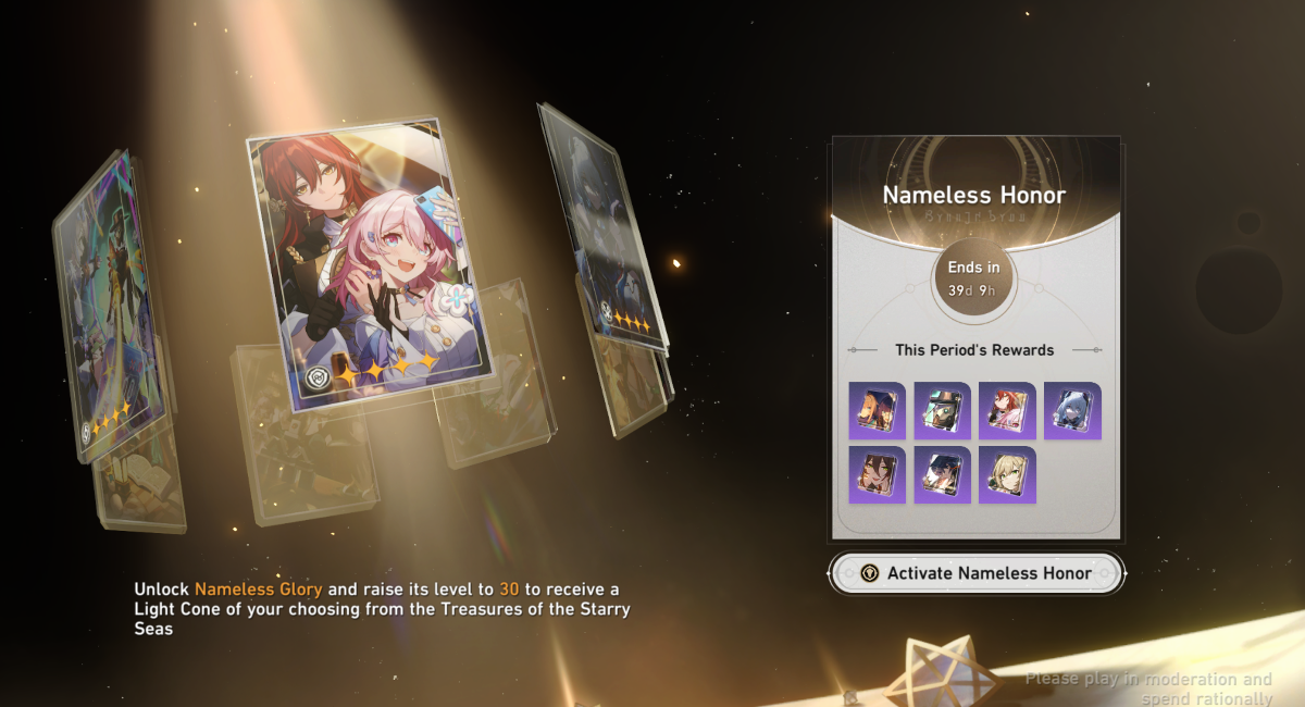 All Rewards in Nameless Honor in Honkai: Star Rail Listed - Prima Games