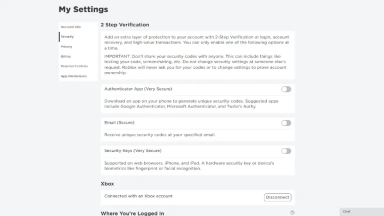How To Enable Two Factor Authentication In Roblox - Prima Games