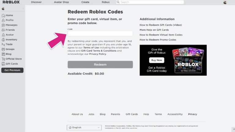 How To Redeem a Roblox Gift Card on PC & Mobile - Prima Games