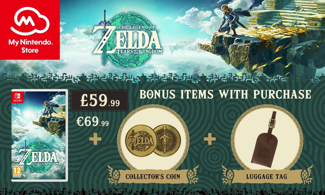 All Pre-Order Bonuses for The Legend of Zelda: Tears of the Kingdom ...
