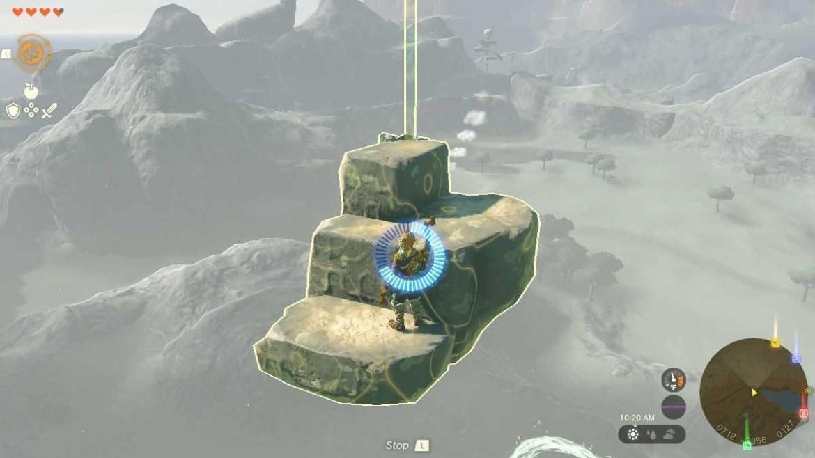 How To Ride Fallen Rocks Back Up To The Sky Islands In Tears Of The ...