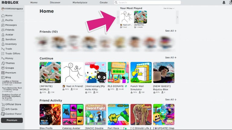 How To See Your Most Played Experiences In Roblox - Prima Games