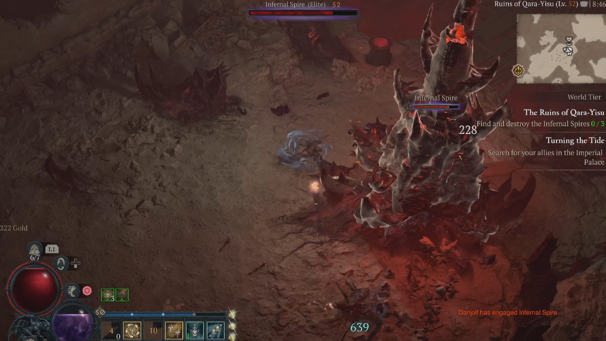 Diablo 4 Ruins of Qara-Yisu Stronghold - Location, How to Beat, Rewards ...