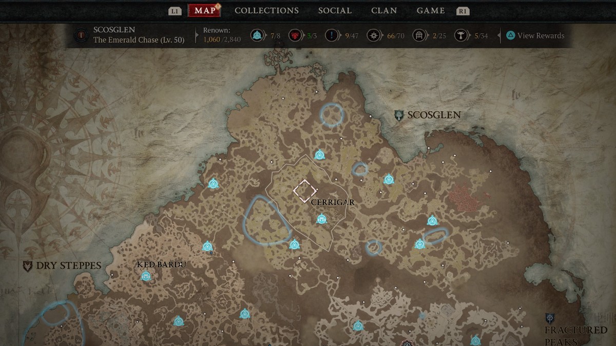 Diablo 4: Full Map and Regions Guide - Prima Games