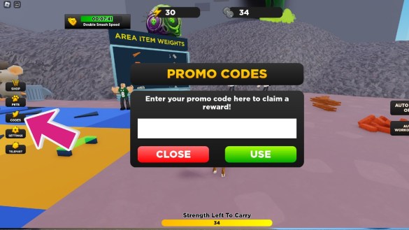 Roblox Strongman Smash Codes (June 2023) - Prima Games