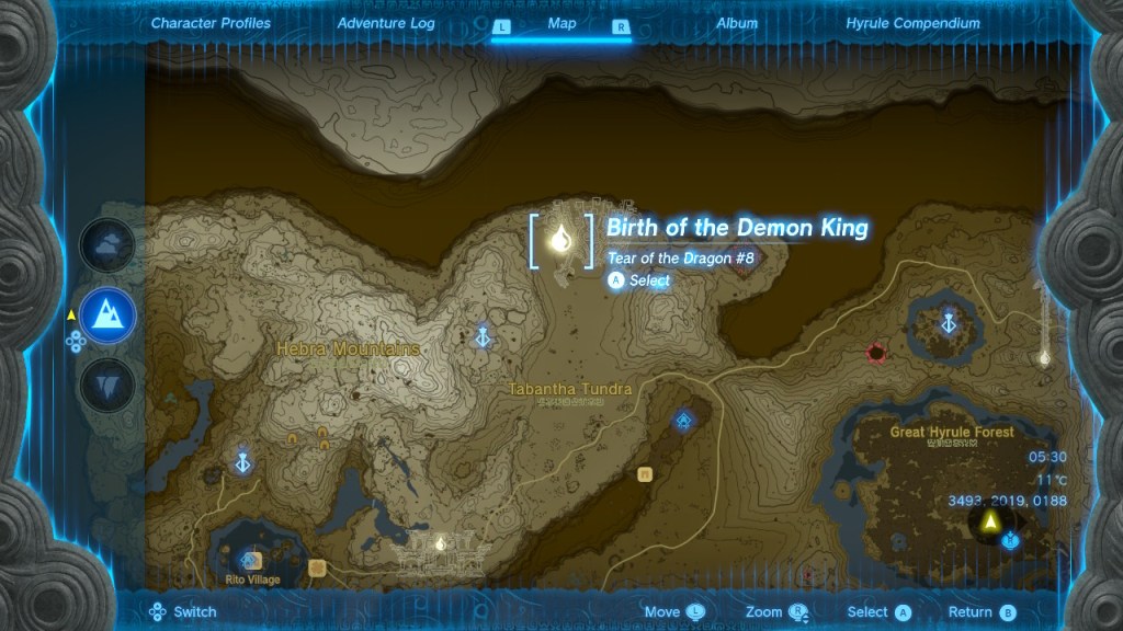All Geoglyphs And Dragon's Tears Locations in Zelda Tears of the ...