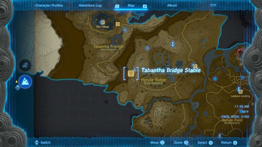 Where is Tabantha Bridge Stable in Tears of the Kingdom (TOTK ...