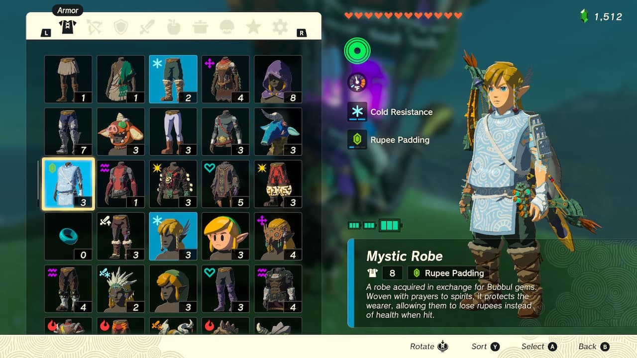 Tears of the Kingdom - How to Get the Satori Mystic Clothing Armor Set in TOTK - Prima Games