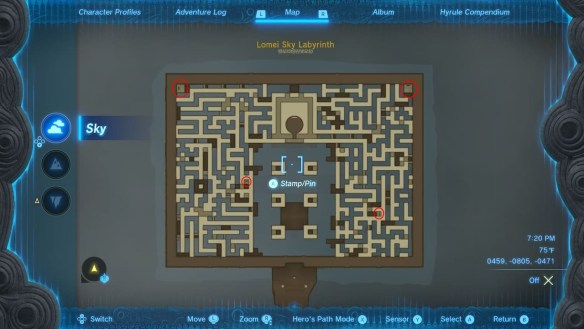 Tears of the Kingdom: All Lomei Sky Labyrinth Terminals - Prima Games