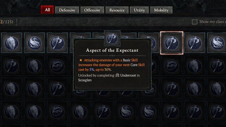 How to Get the Aspect of the Expectant in Diablo 4 - Prima Games