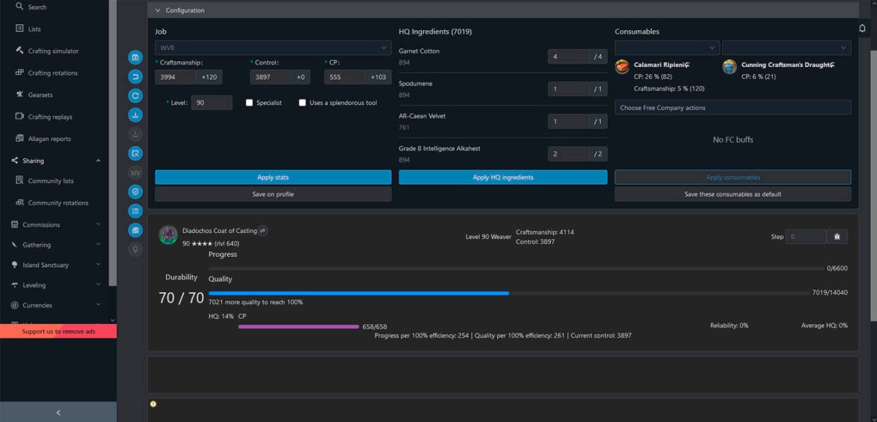 How to Use FFXIV Teamcraft - Final Fantasy Teamcraft Guide - Prima Games