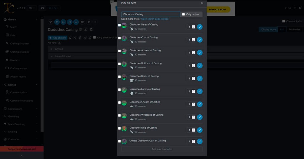 How to Use FFXIV Teamcraft - Final Fantasy Teamcraft Guide - Prima Games