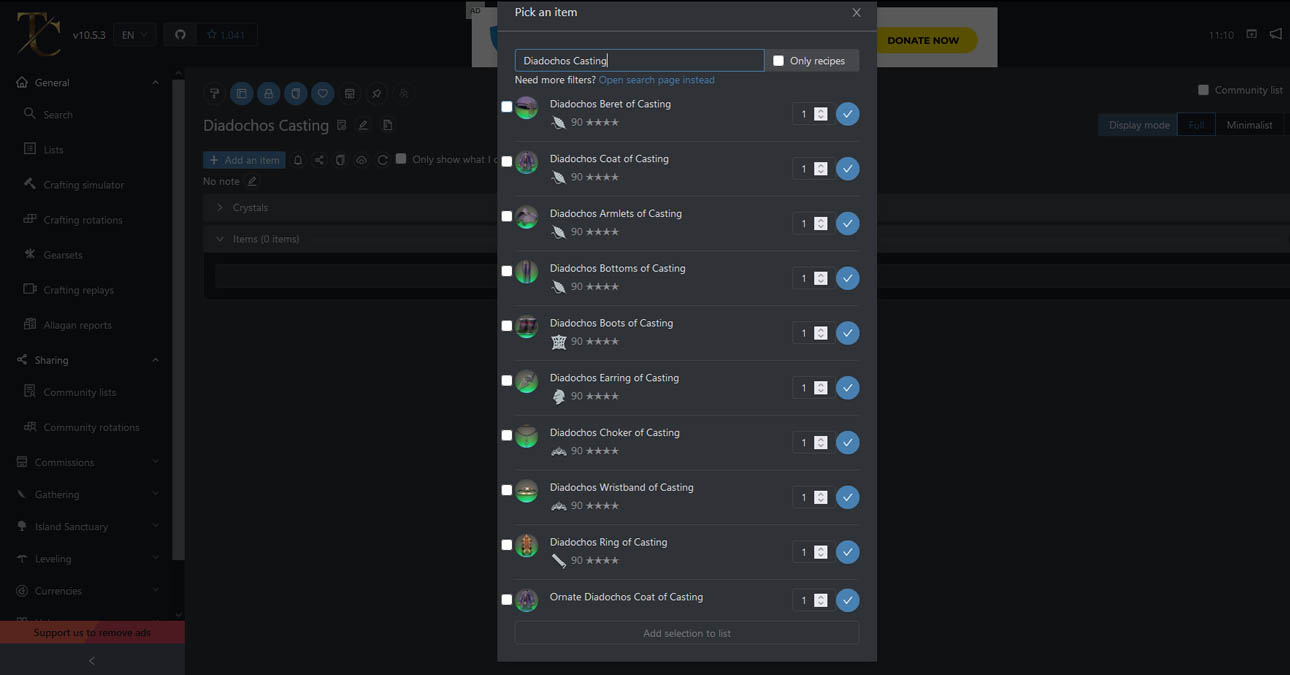 How to Use FFXIV Teamcraft - Final Fantasy Teamcraft Guide - Prima Games