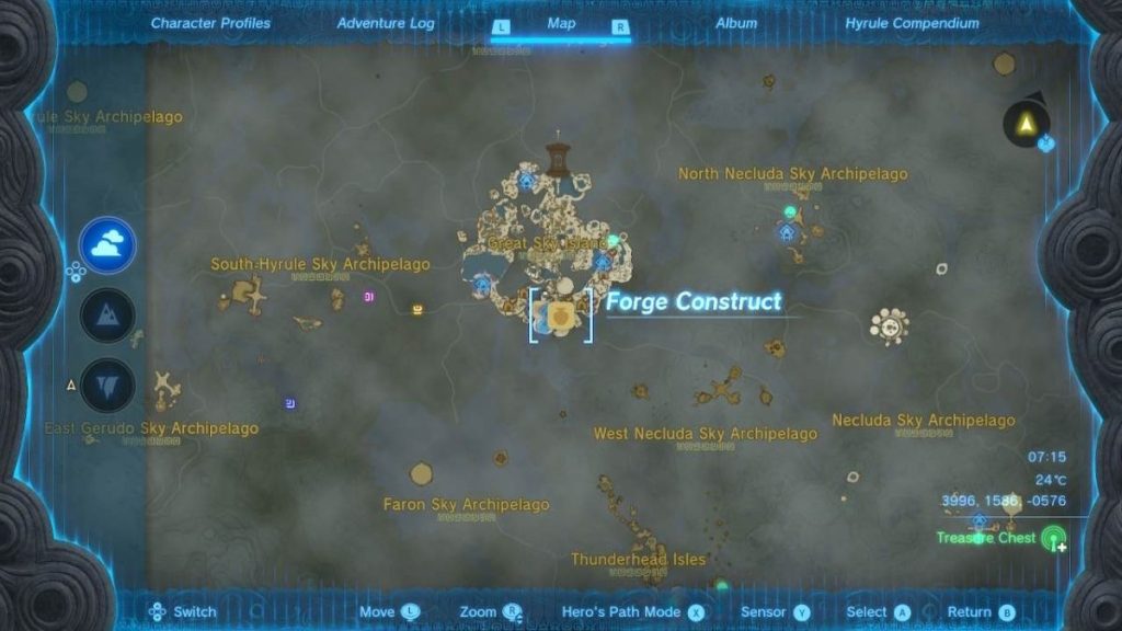 All Forge Construct Locations in Tears of the Kingdom (TotK) - Prima Games