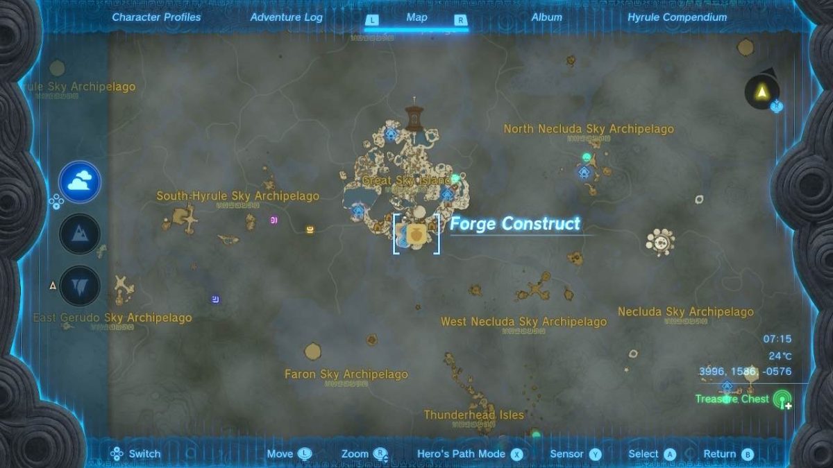 All Forge Construct Locations in Tears of the Kingdom (TotK) - Prima Games