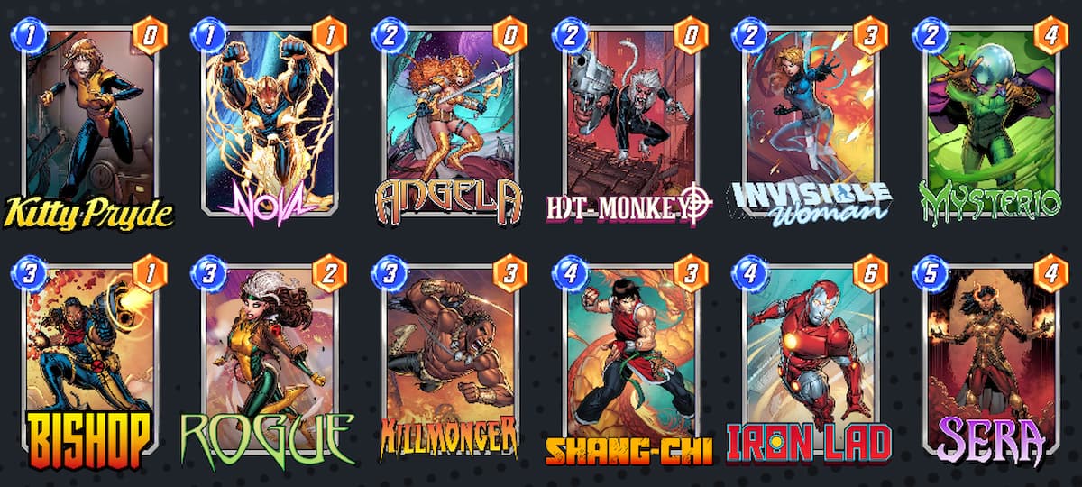 Best Sera Control Decks in Marvel Snap - With Deck Codes (June 2023 ...