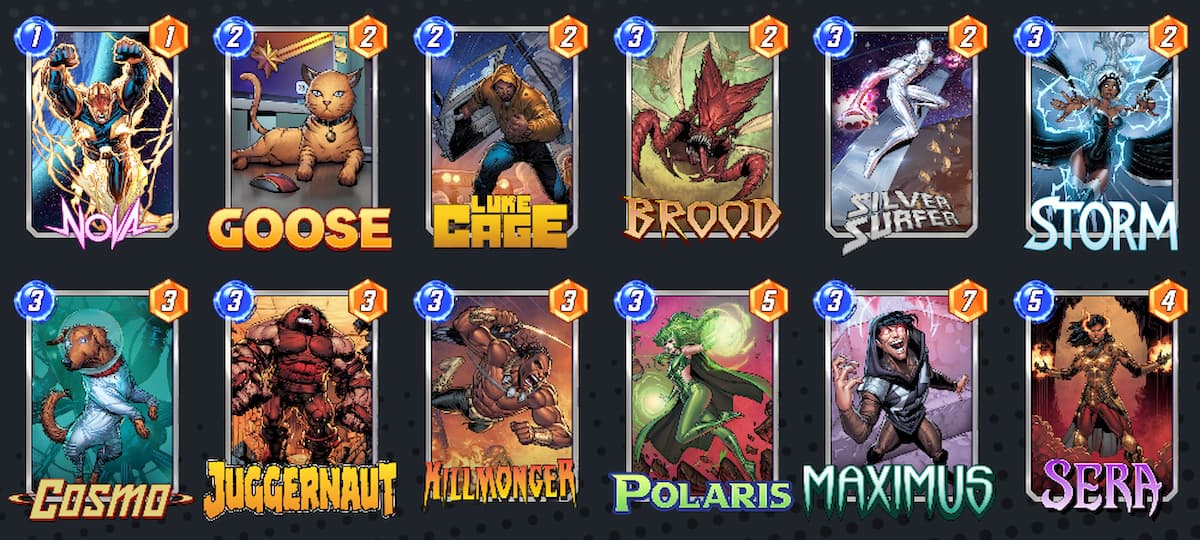 Best Sera Control Decks in Marvel Snap - With Deck Codes (June 2023 ...