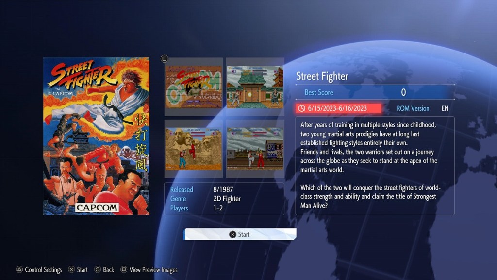 All Retro Capcom Games Available in Street Fighter 6 Game Center - Listed - Prima Games