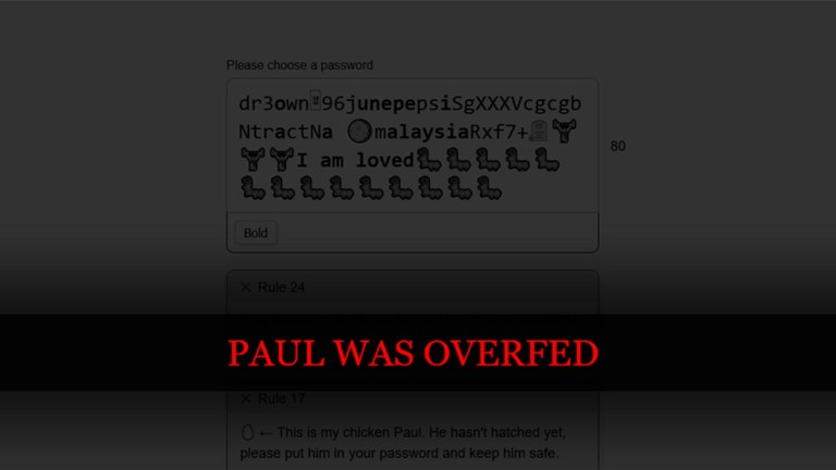 How to Prevent Paul from Being Slain in The Password Game - Prima Games