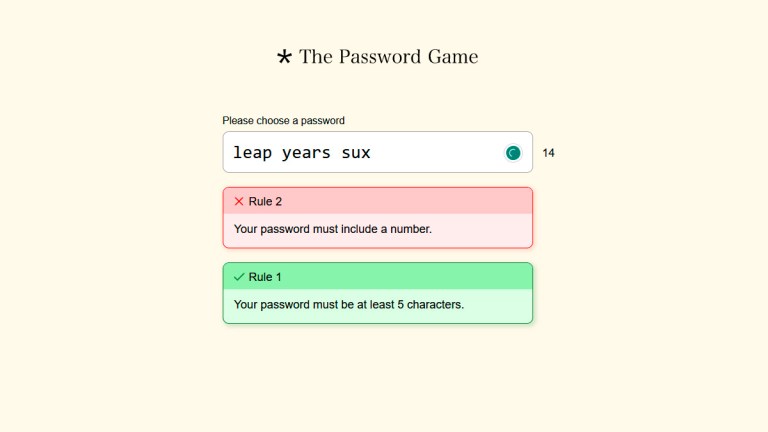 How to Beat Rule 15 in The Password Game - Prima Games