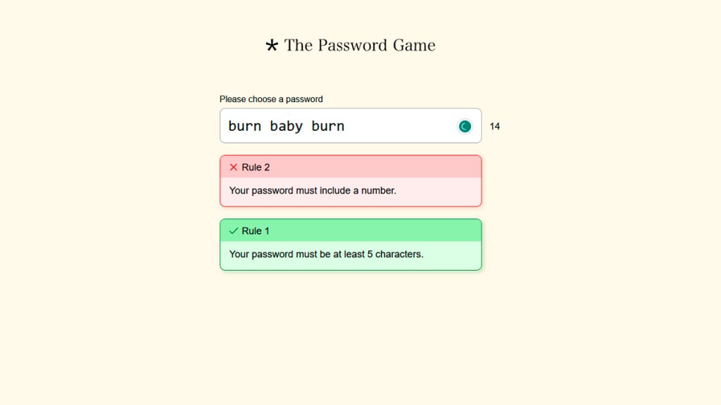 How to Beat Rule 20 in The Password Game - Prima Games