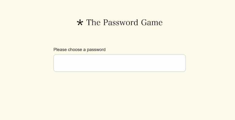 How Many Rules are in The Password Game? - Answered - Prima Games