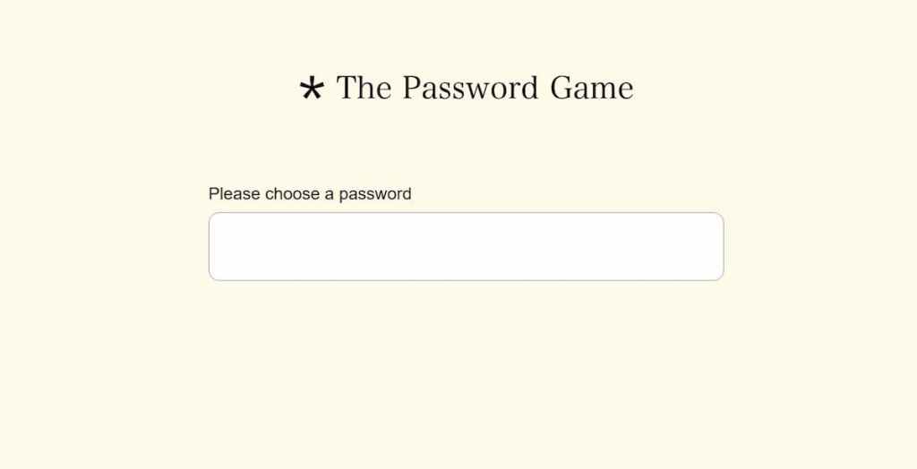 How Many Rules are in The Password Game? - Answered - Prima Games
