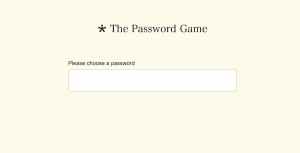 How Many Rules are in The Password Game? - Answered - Prima Games