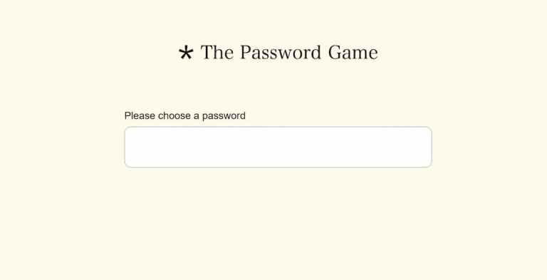 How Many Rules are in The Password Game? - Answered - Prima Games