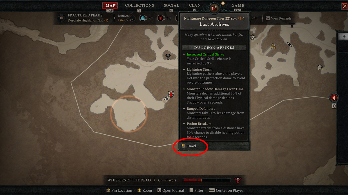 How to Teleport to Nightmare Dungeons in Diablo 4 - Prima Games