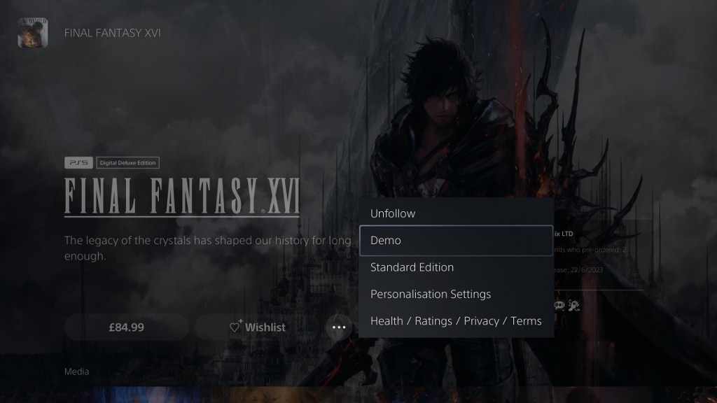 How to Download the Final Fantasy XVI Demo - Prima Games