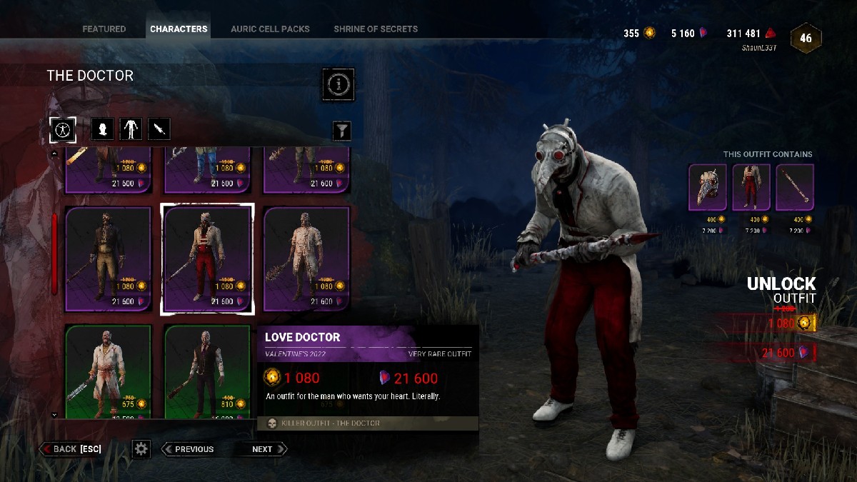 10 Of The Best Killer Cosmetics In Dead by Daylight - Prima Games