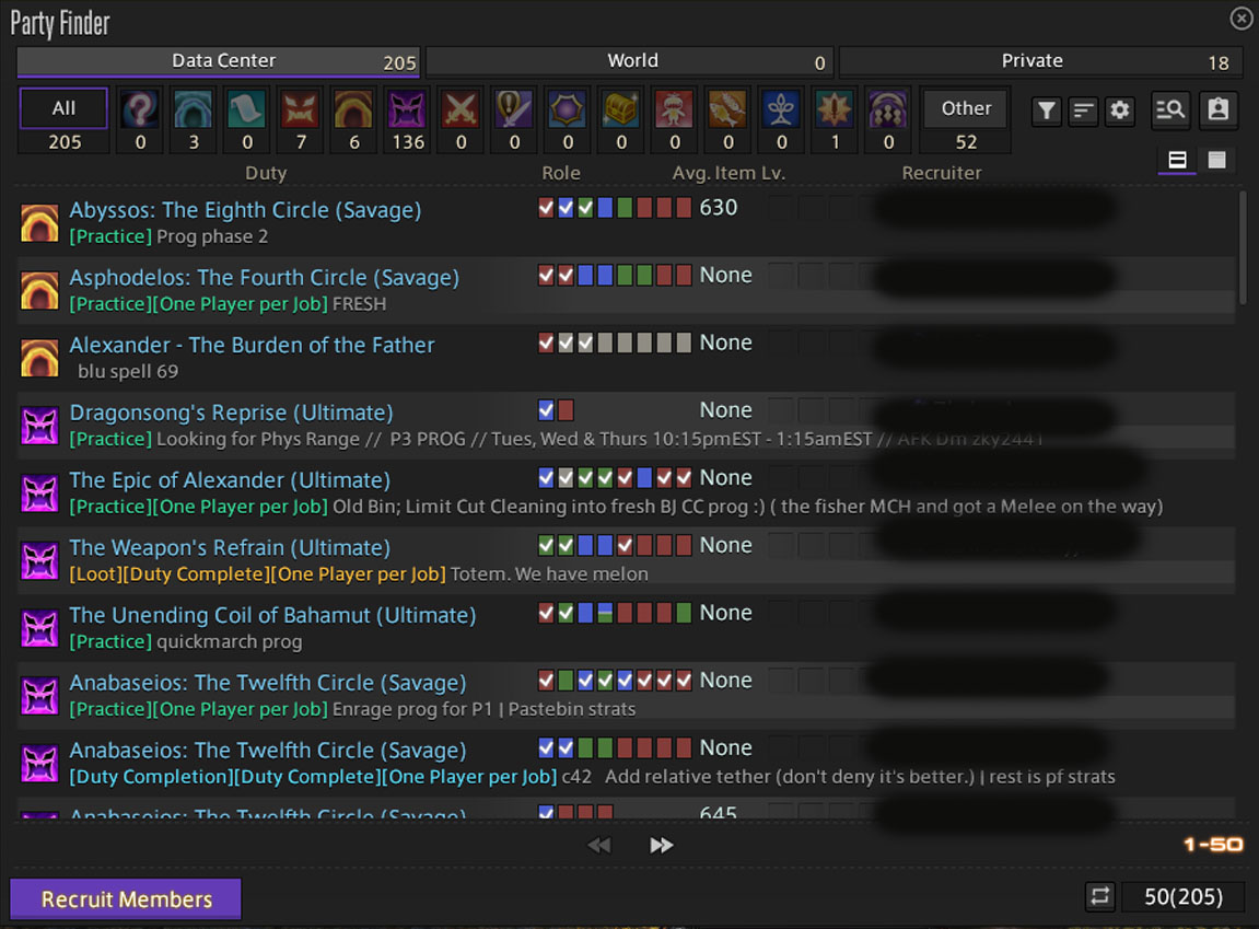 FFXIV Data Center Travel is Taking its Toll on the Party Finder - Prima ...