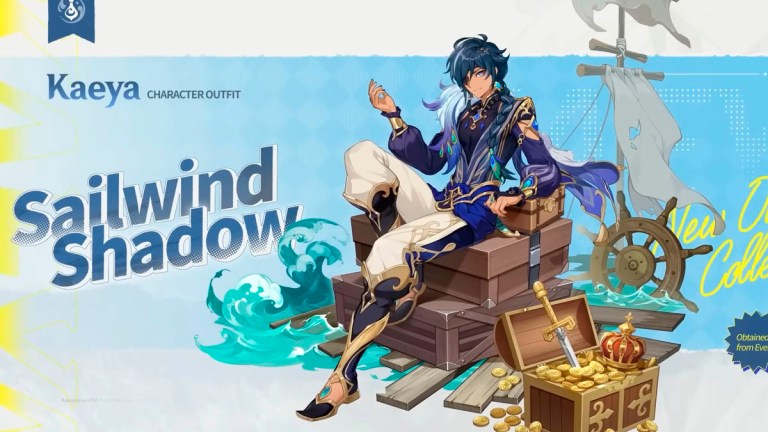 How to Get the Sailwind Shadow Kaeya Outfit in Genshin Impact - Prima Games