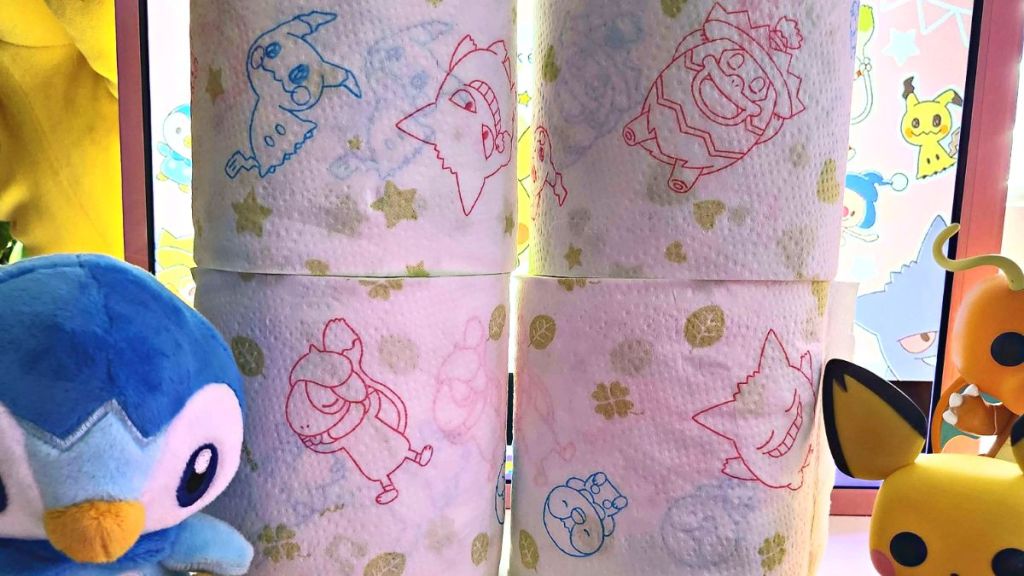 I Tried Pokémon Toilet Paper: Super Effective or a False (S)wipe ...