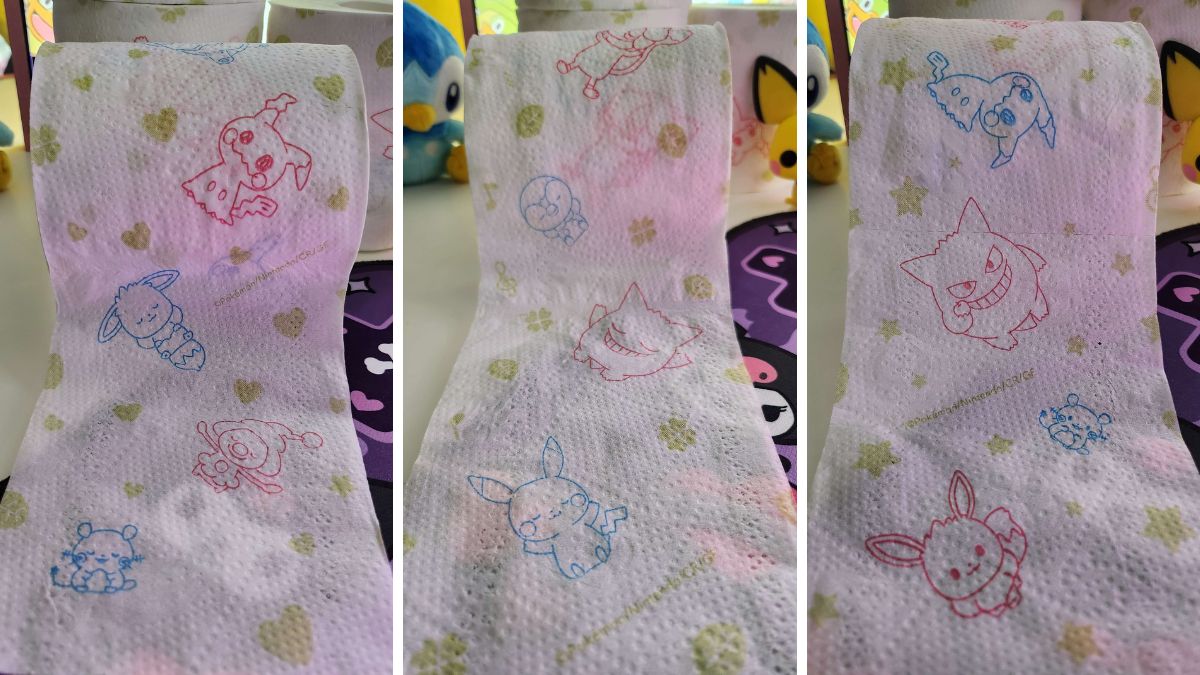 I Tried Pokémon Toilet Paper: Super Effective or a False (S)wipe ...
