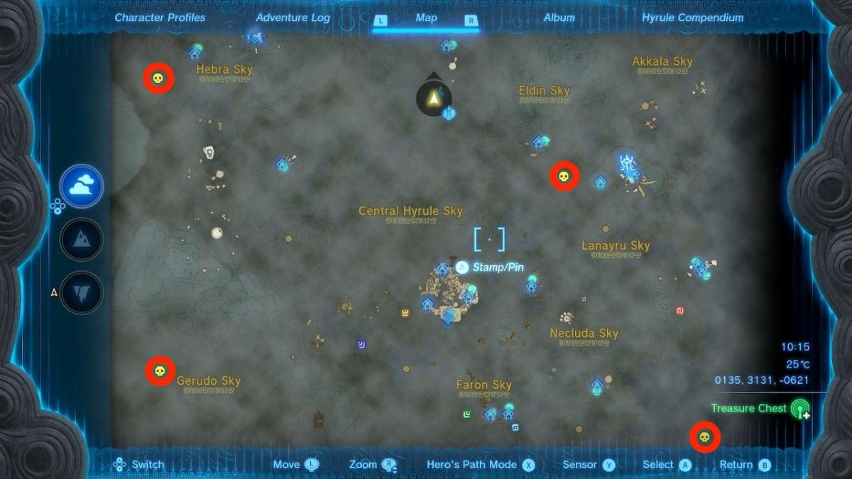 All Gleeok Locations (Map) in Tears of the Kingdom (TOTK) - Prima Games