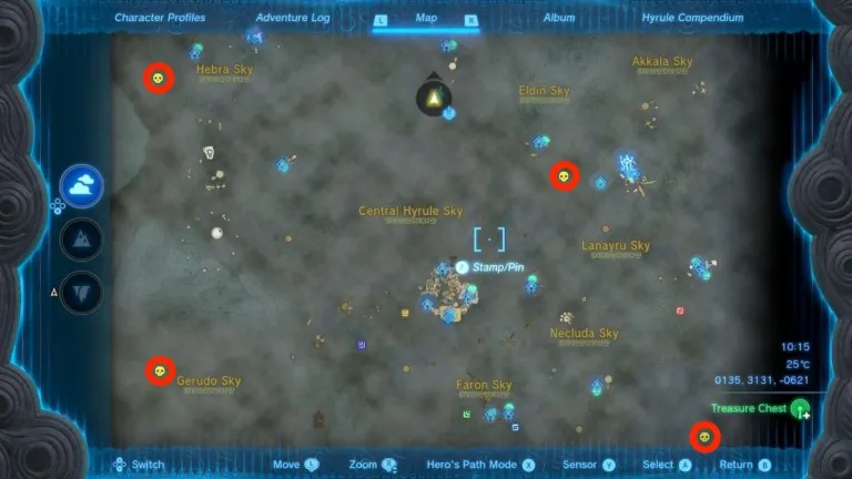 All Gleeok Locations (Map) in Tears of the Kingdom (TOTK) - Prima Games