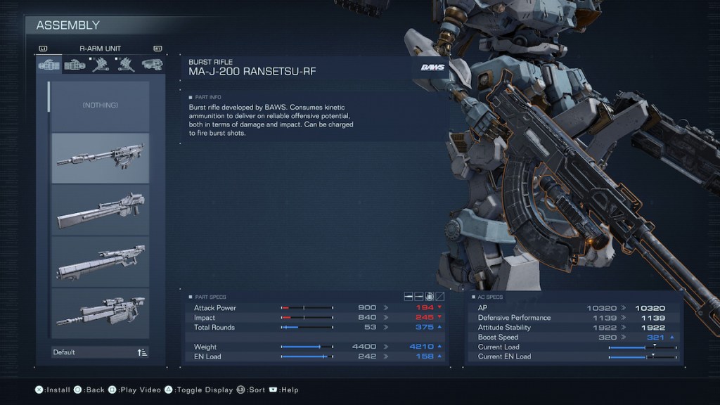 AC6: Every Weapon in Armored Core 6 - Prima Games