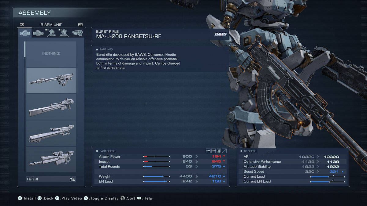 AC6: Every Weapon in Armored Core 6 - Prima Games