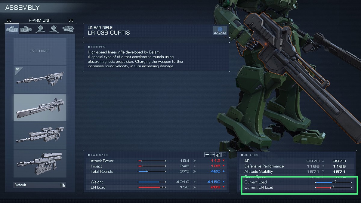 Armored Core 6: How Does EN Load Work in AC6? - Answered - Prima Games