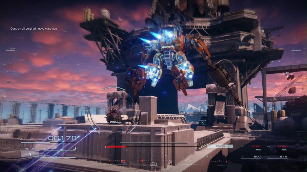 Armored Core 6 Attack the Old Spaceport Battle Log Location - Prima Games