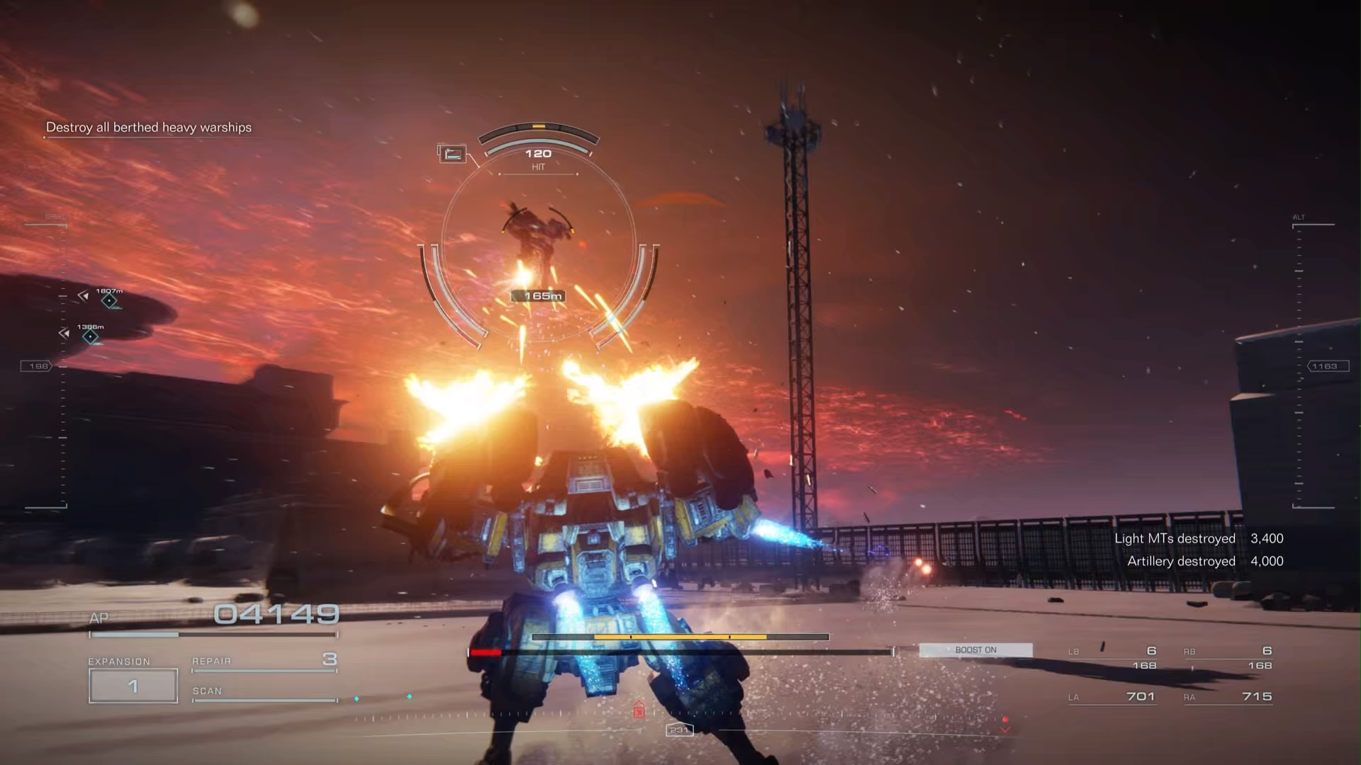 Armored Core 6 Attack the Old Spaceport Battle Log Location - Prima Games