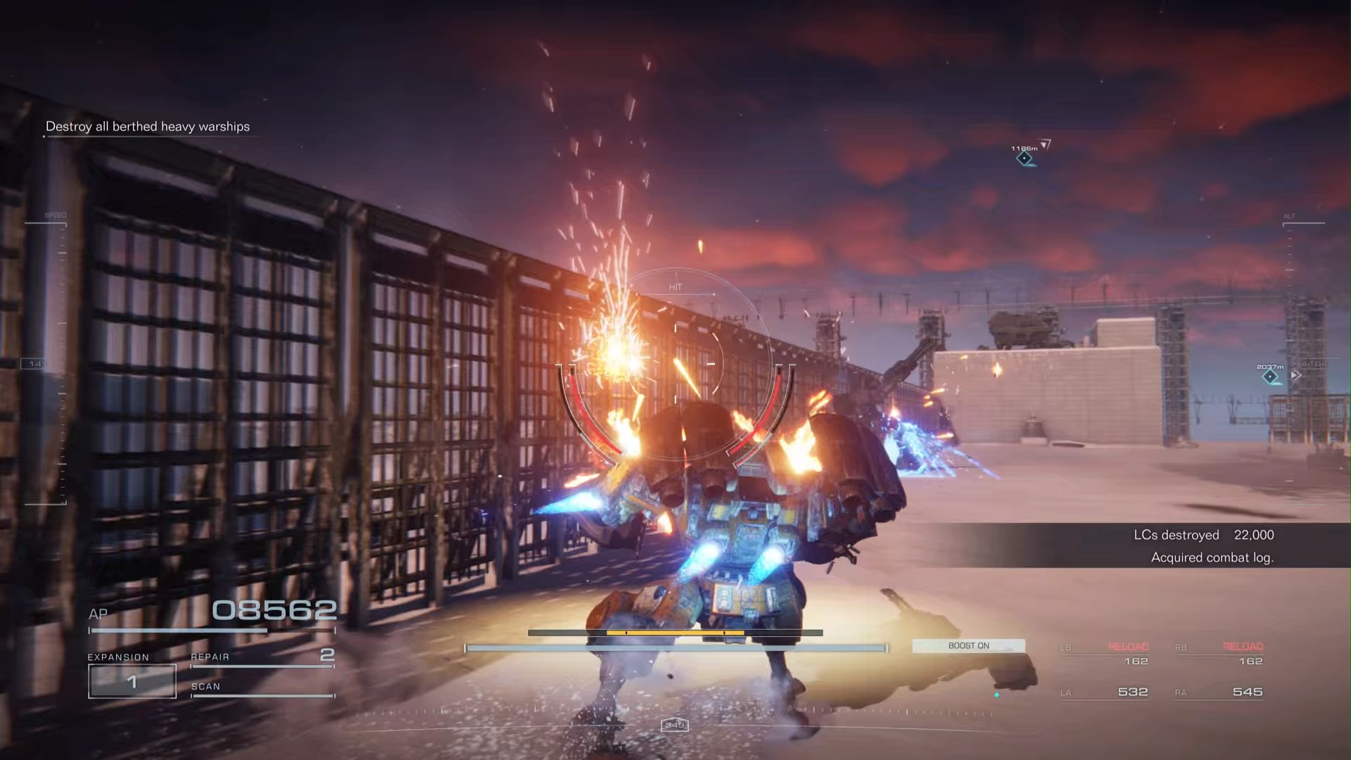 Armored Core 6 Attack the Old Spaceport Battle Log Location - Prima Games