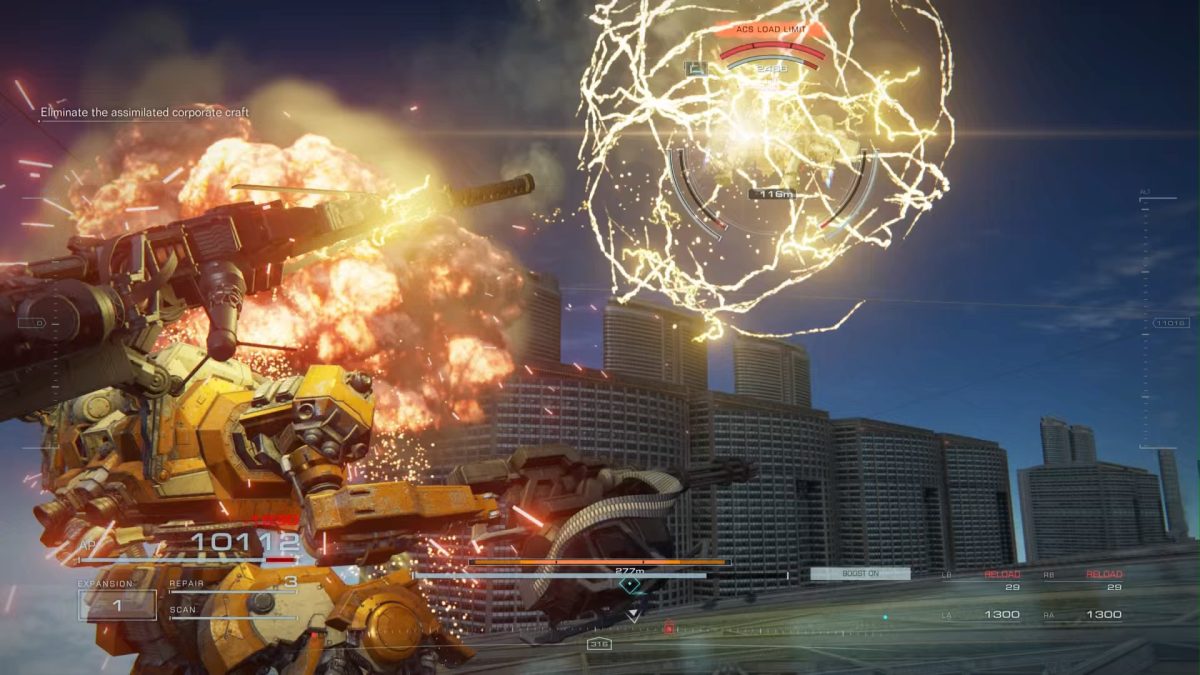 Armored Core 6 Intercept the Corporate Forces Battle Log Location ...