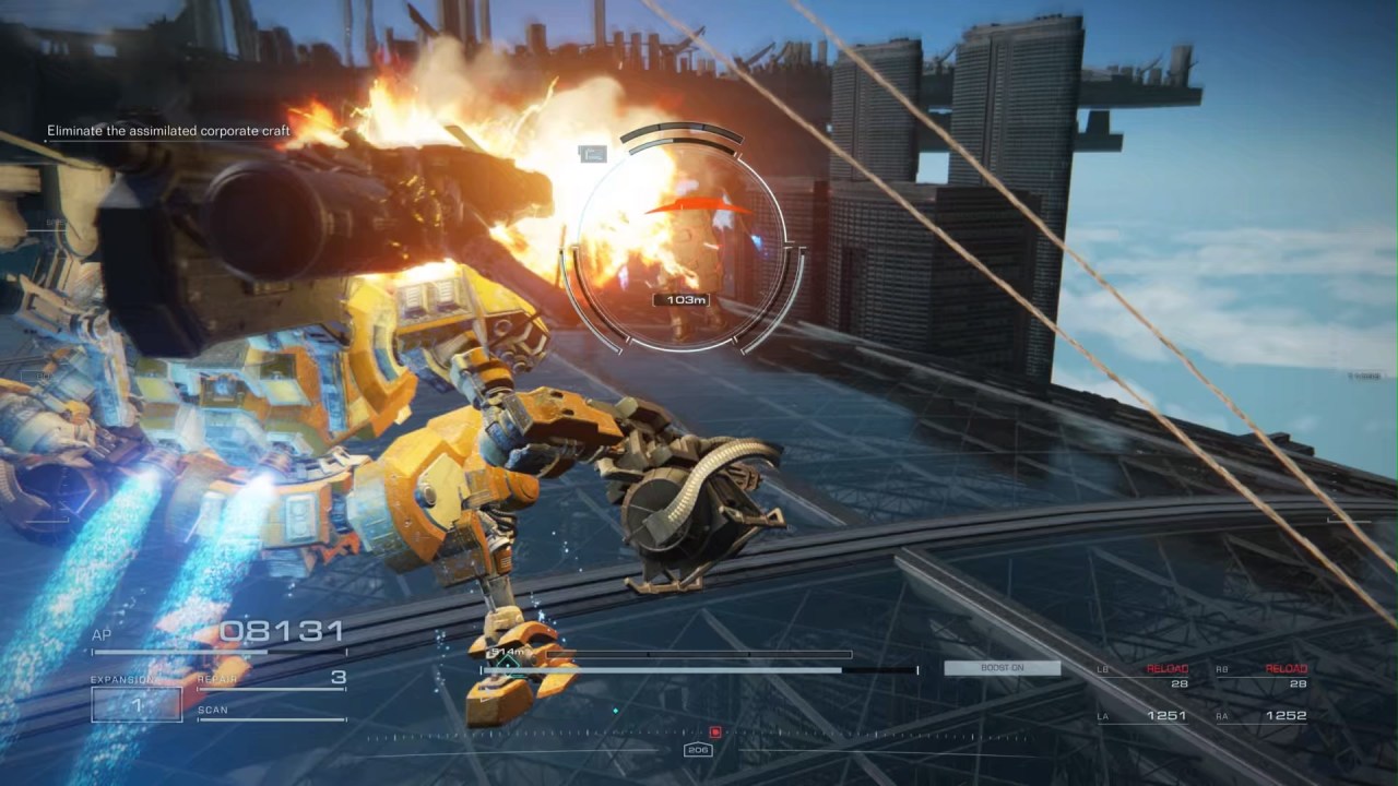 Armored Core 6 Intercept the Corporate Forces Battle Log Location ...